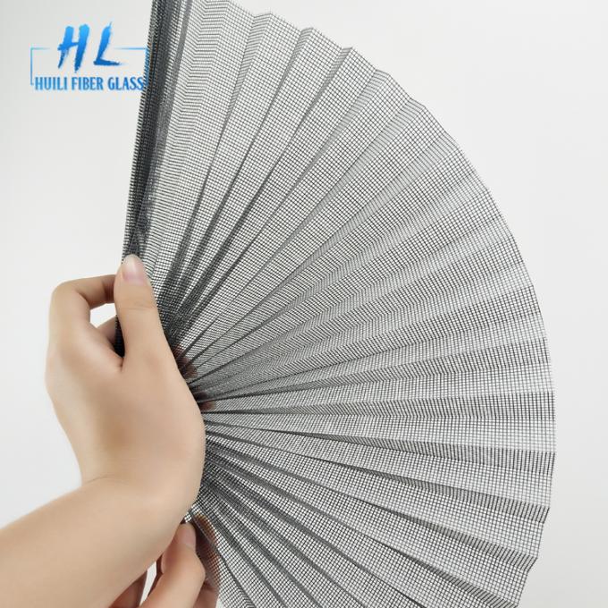 Fiberglass And Polyester Foldable Mosquito Net For Windows , 18*15 Mesh