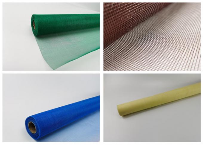 PVC Coated 18*16 Mesh Roll Mosquito Gauze For Windows 5ft * 100ft