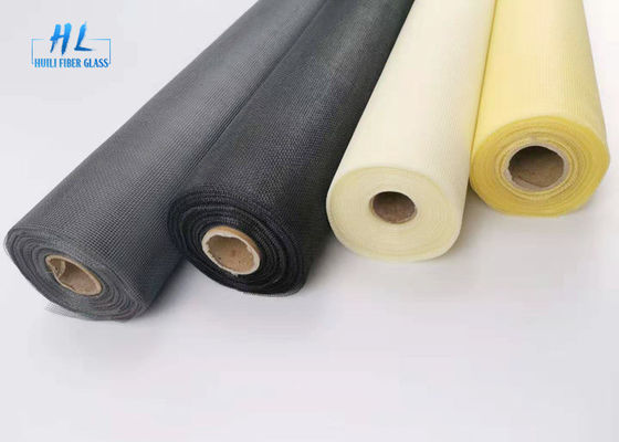 Plain Woven Grey 1.4m x 50m Anti Mosquito Fiberglass Window Screen