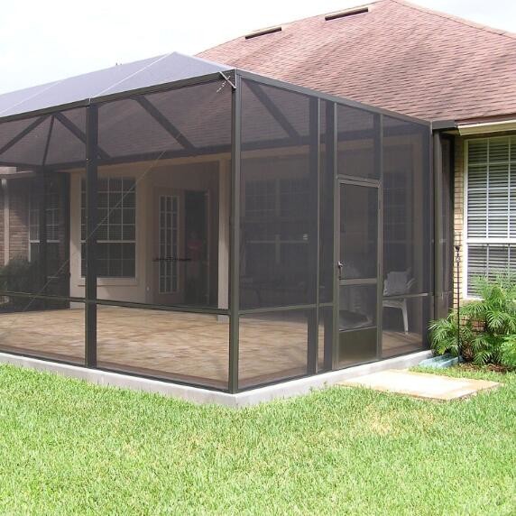 Easy Install Heavy Duty Insect Screen Pvc Fiberglass Material