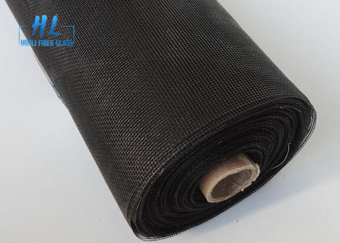 Fireproof Fiberglass Window Screen PVC Coated Different Colors