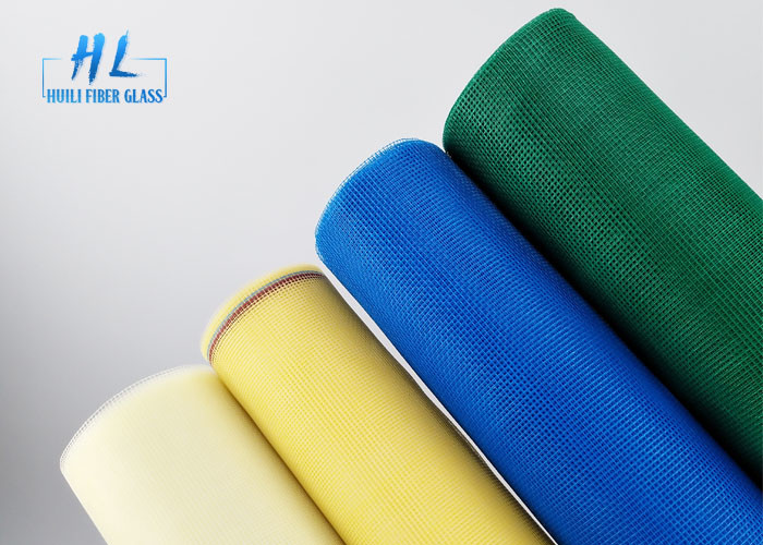 Colored Fiberglass Mosquito Window Screen Netting Fly Proof Mesh With PVC