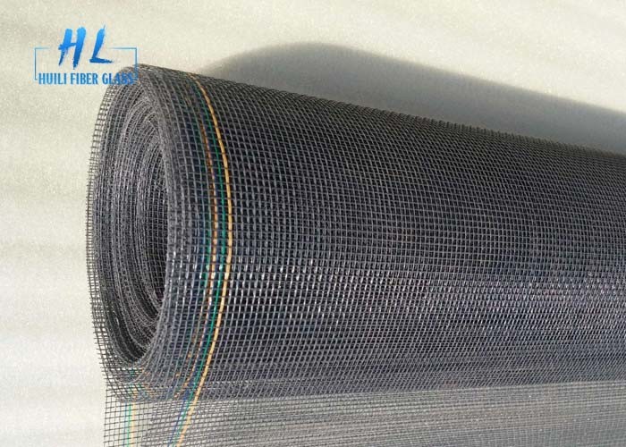 Plain Woven Fiberglass Fly Screen Mesh , Bending - Resistant Fiberglass ...