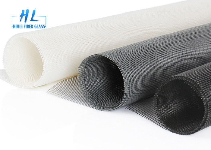 Black color, fiberglass window screen, plain weaving factory price fire ...