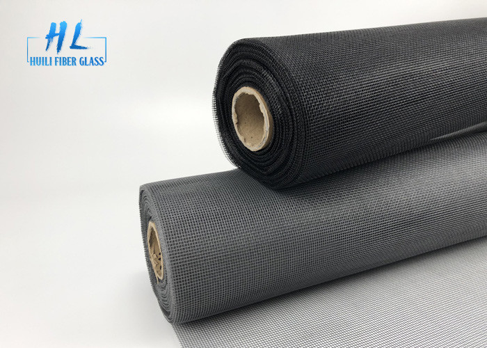 Standard 18*16 Black PVC Coated Fiberglass Insect Screen
